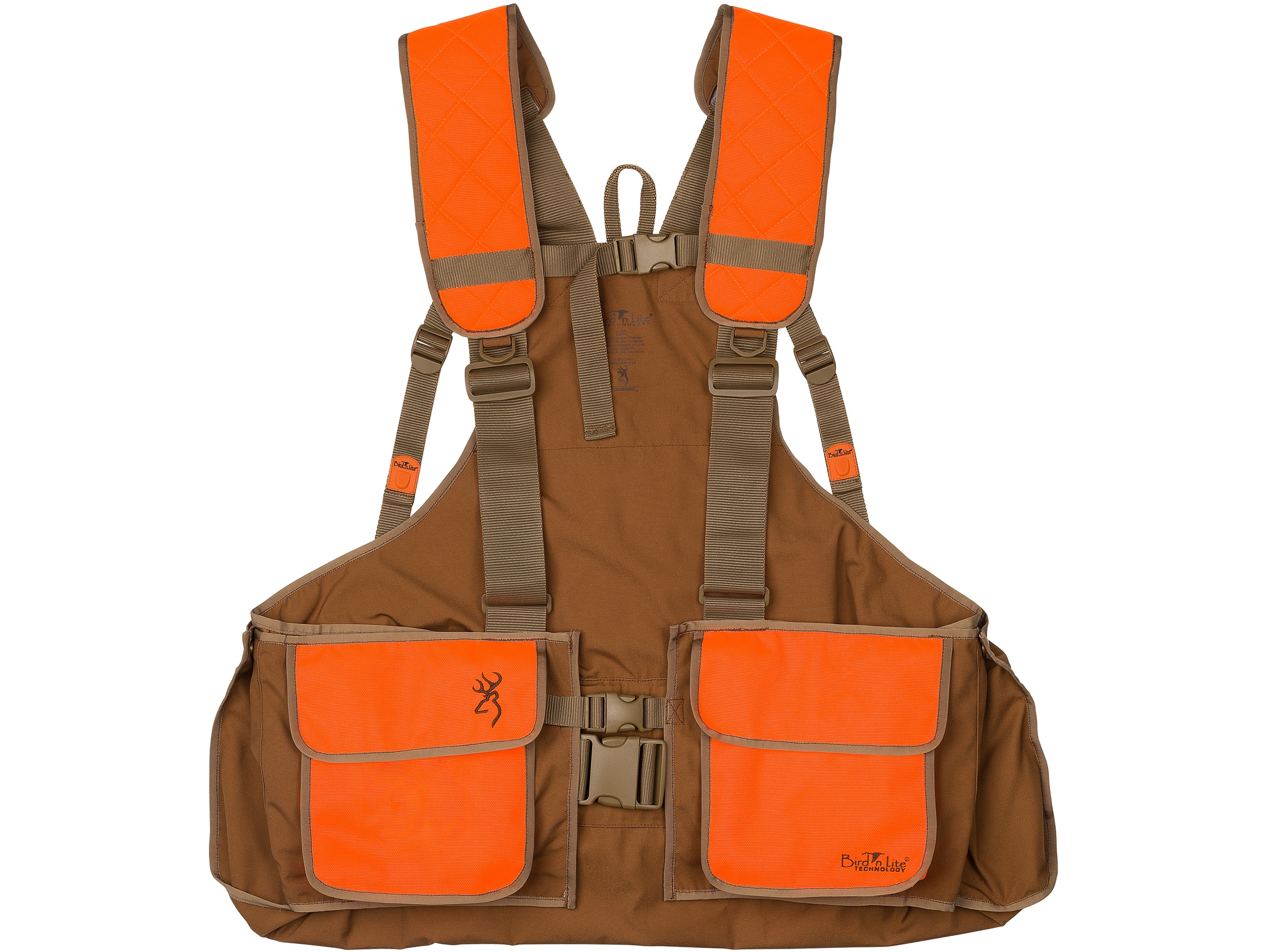 Browning Men's Bird'N Lite Strap Vest Tan XL/2XL