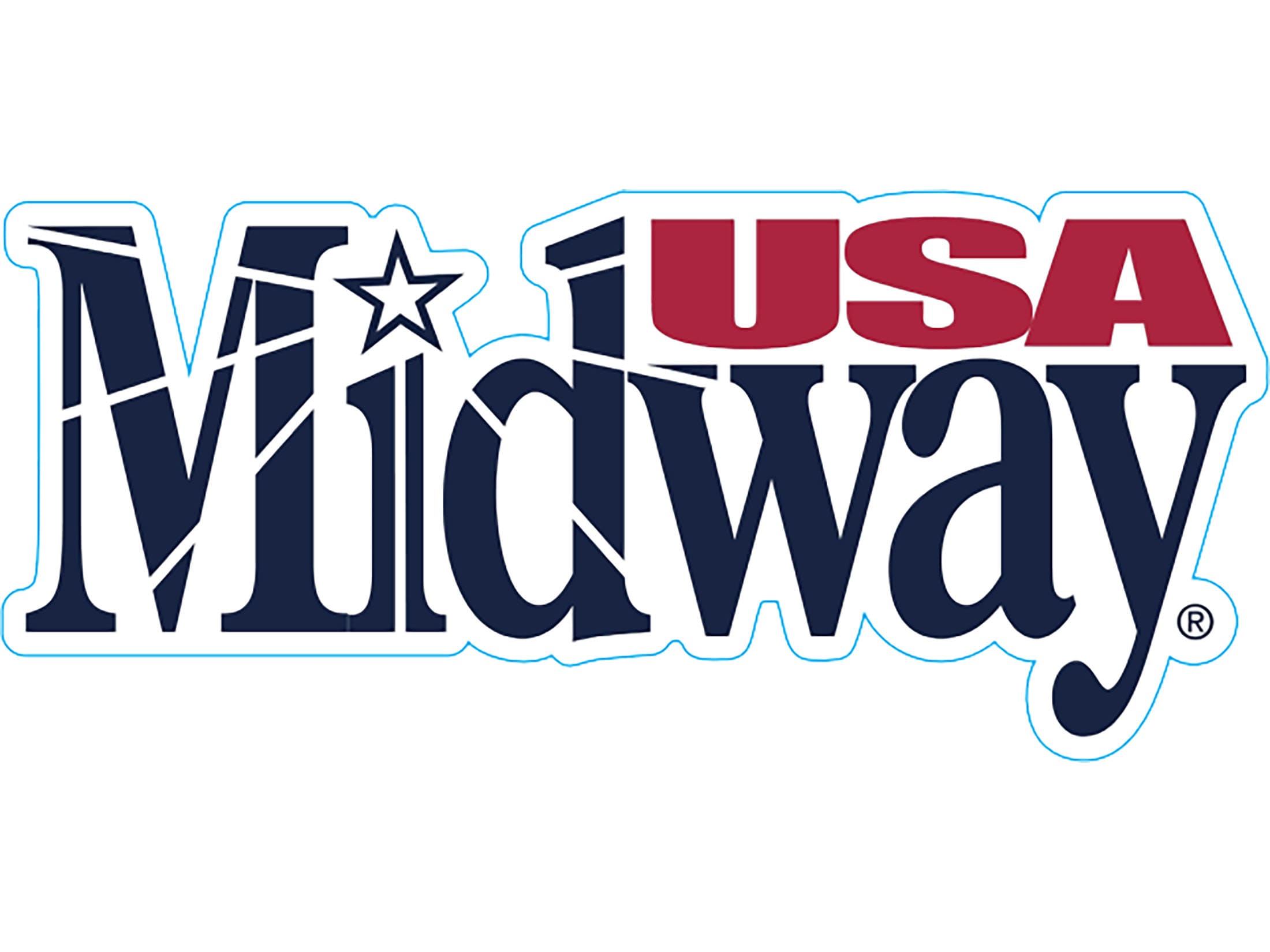 MidwayUSA Logo Decal Large (6-3/4 x 3)