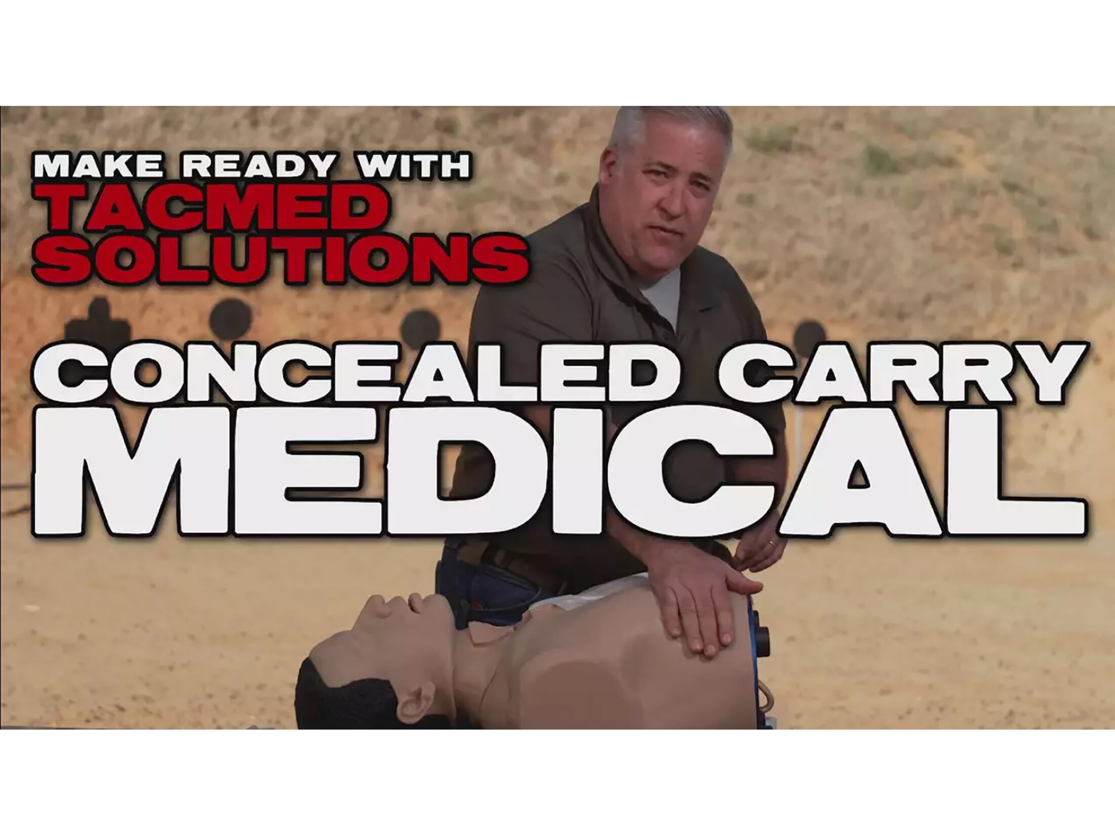 Panteao Make Ready TACMED Solutions: Concealed Carry Medical DVD
