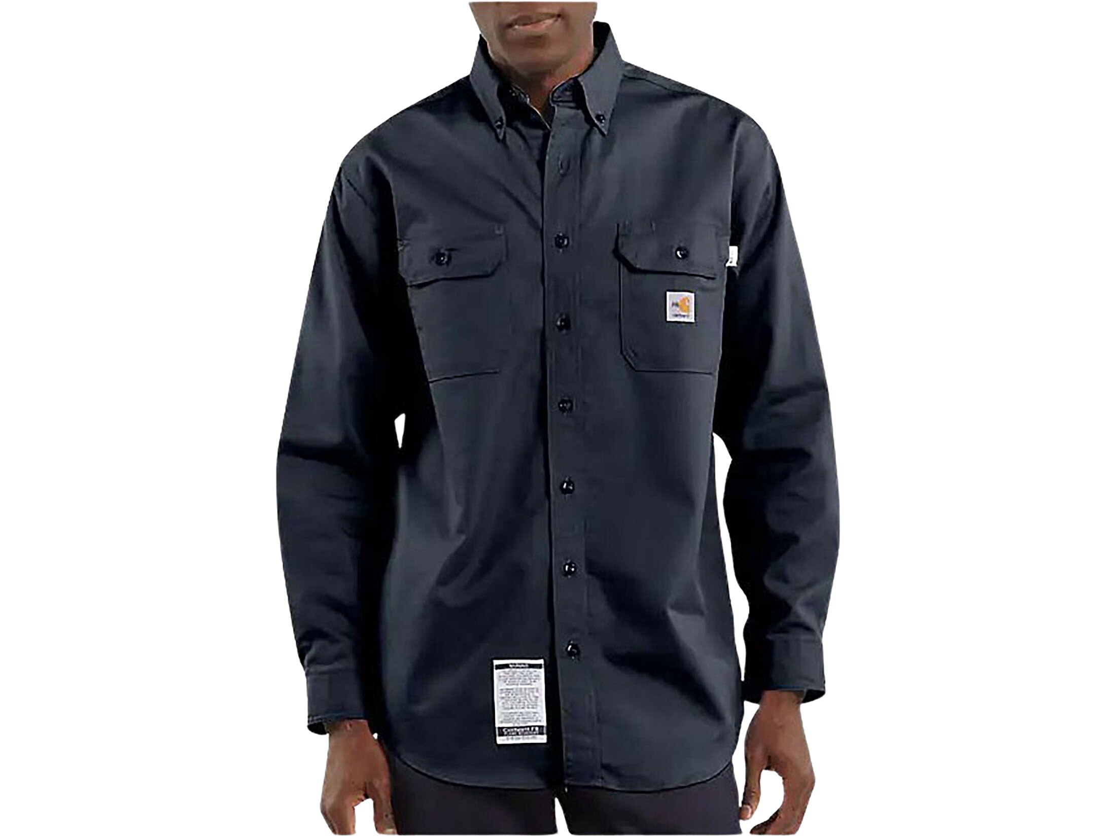 Carhartt Men's FR Loose Fit Midweight Twill Long Sleeve Shirt Medium