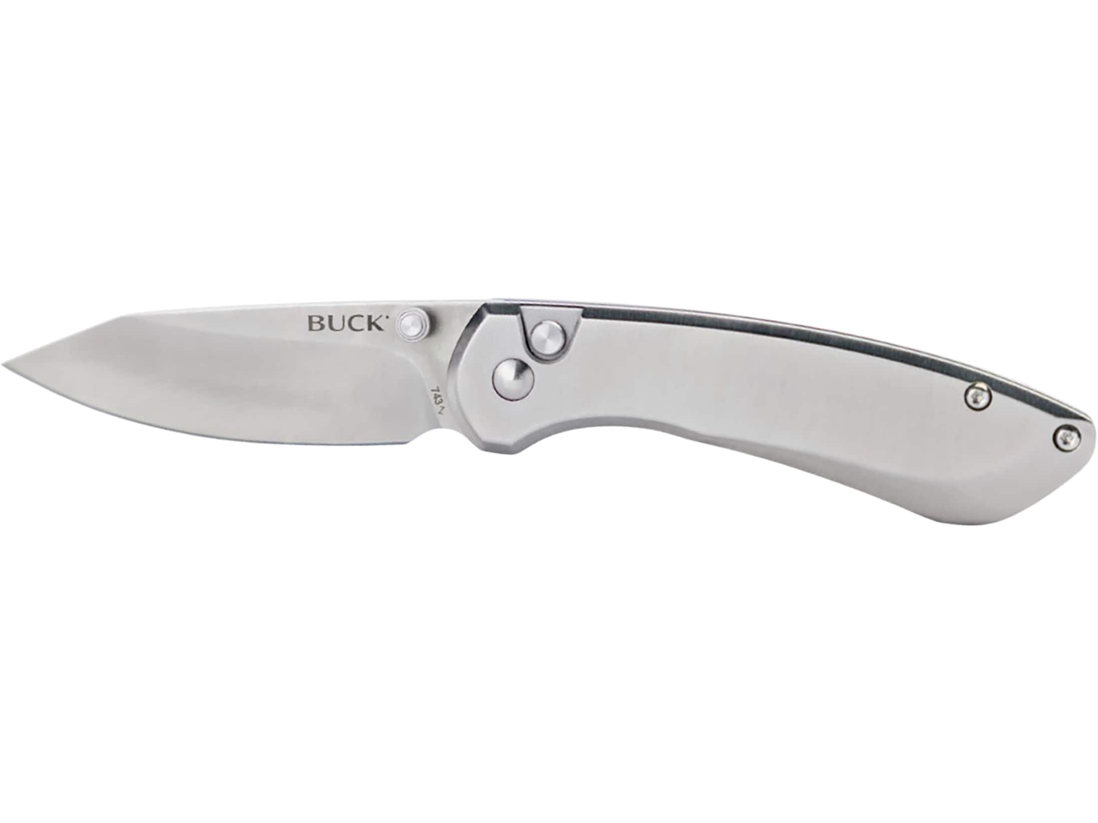 Buck Knives 743 Mini Sovereign Folding Knife 2.625 Modified Clip Point