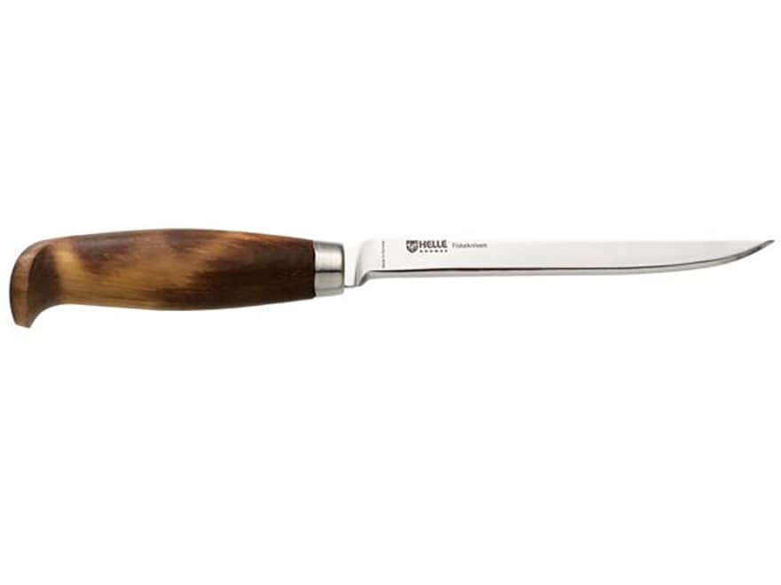 Helle Fiskekniv Fixed Blade Knife 6.1 Fillet 12C27 Sandvik Satin Blade