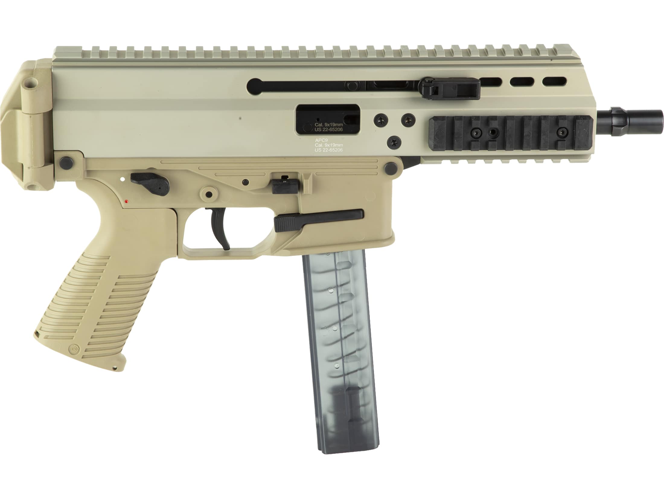 B&T APC9 Pro 9mm Luger Pistol 6.8 Barrel 30+1 Round Standard Mag