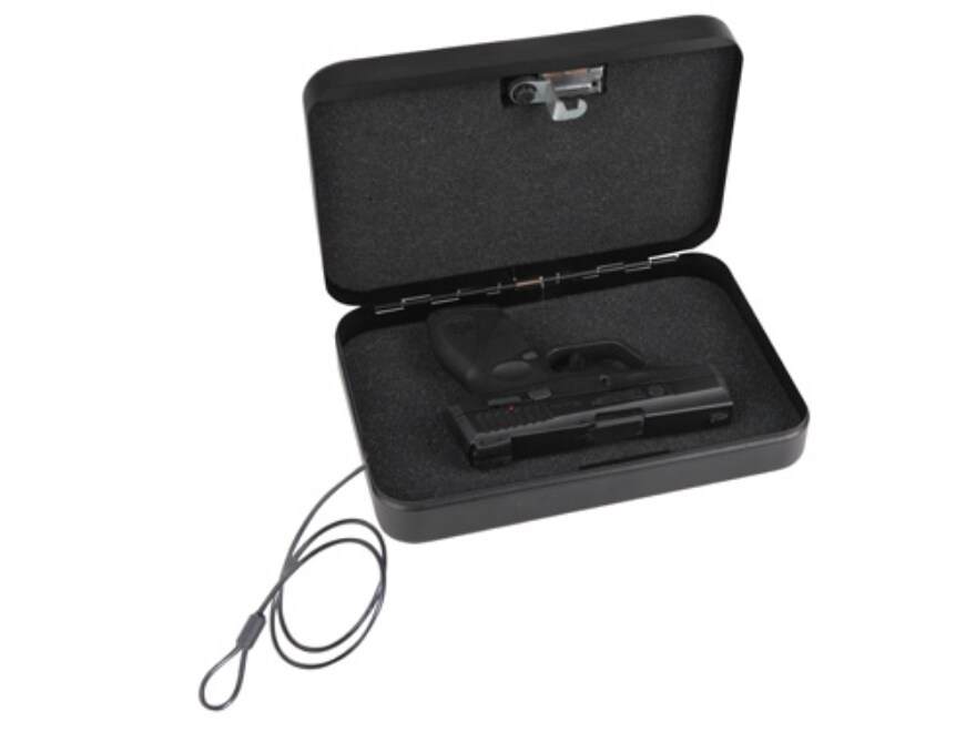 Bulldog Personal Safe Security Box 9.5 x 6.5 x 2 Steel Black