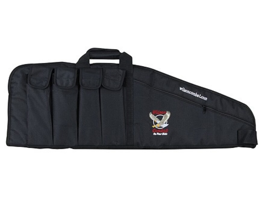 Wilson Combat Tactical Rifle Gun Case 35 4 Pockets Nylon Black