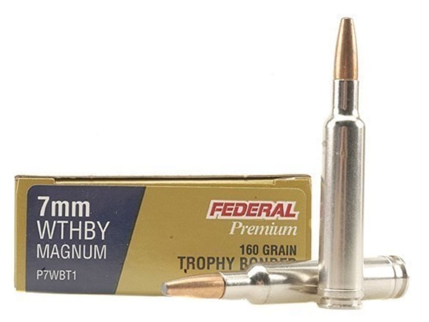 Federal Premium Vital-Shok 7mm Weatherby Mag Ammo 160 Grain Speer