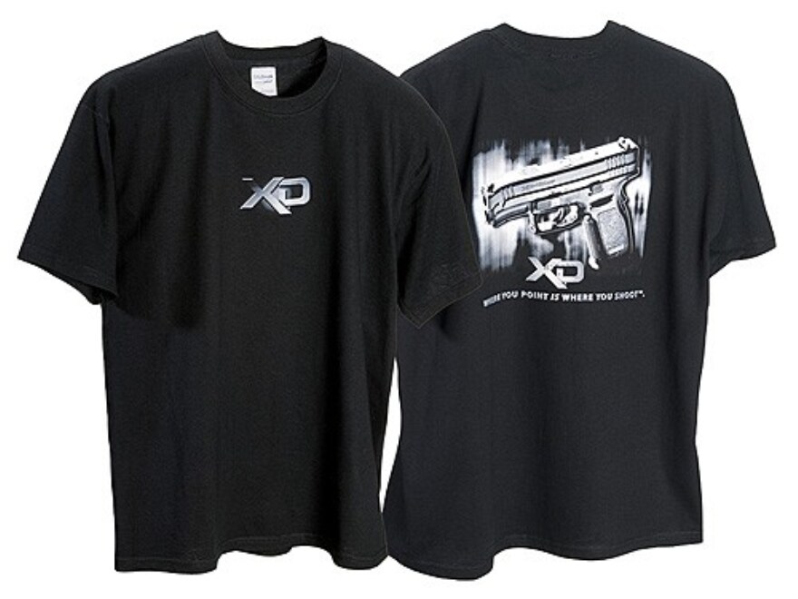 Springfield Armory XD T-Shirt Short Sleeve Cotton Black 3XL (56)