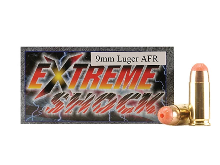 Extreme Shock Air Marshall Ammo 9mm Luger 70 Grain Box of 20