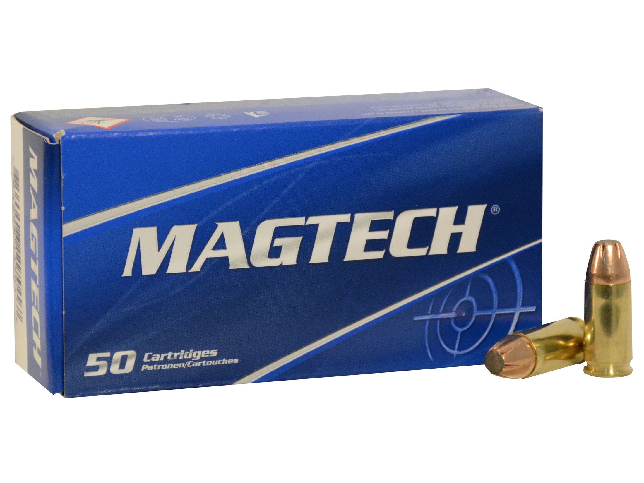 Magtech 9mm Luger Ammo 95 Grain Jacketed Soft Point Box of 50