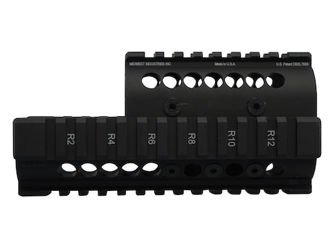 Midwest Industries 2-Piece Handguard Quad Rail AK-47 AK-74 Aluminum