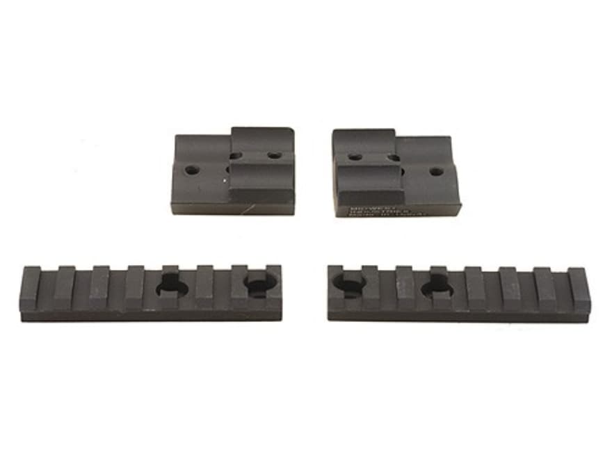 Midwest Industries Tactical Light Mount M14 Aluminum Matte