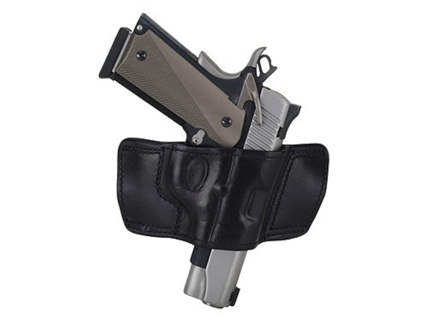 Ross Leather Belt Slide Holster Thumbsnap Right Hand 1911 Leather Tan