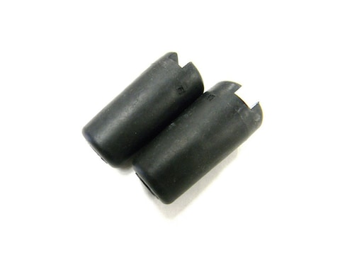 Bowjax MacDaddy Stopper Bow String Dampener 3/8 Rod Rubber Black Pack