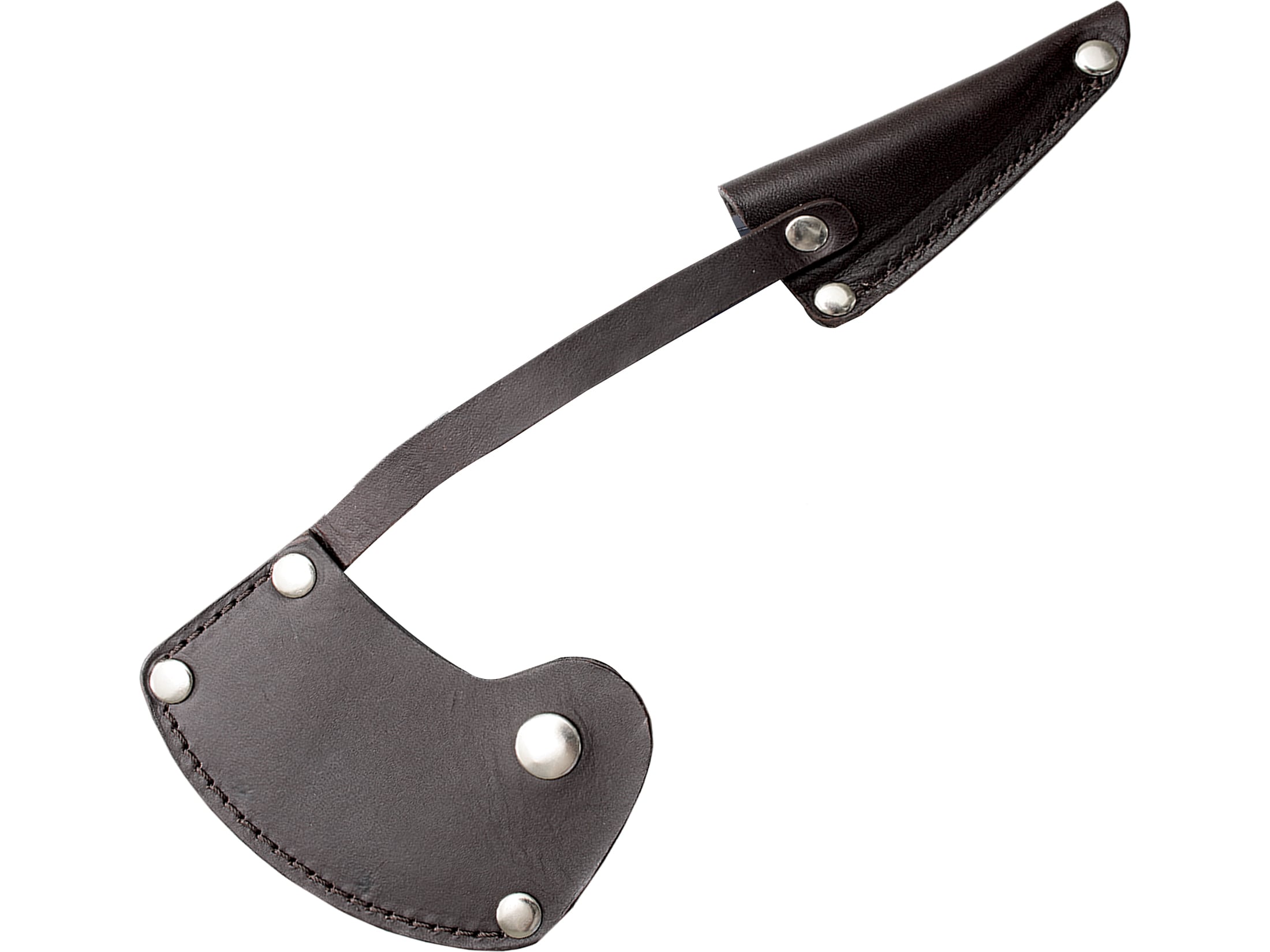 Cold Steel Spike Hawk Tactical Tomahawk Sheath Leather Brown
