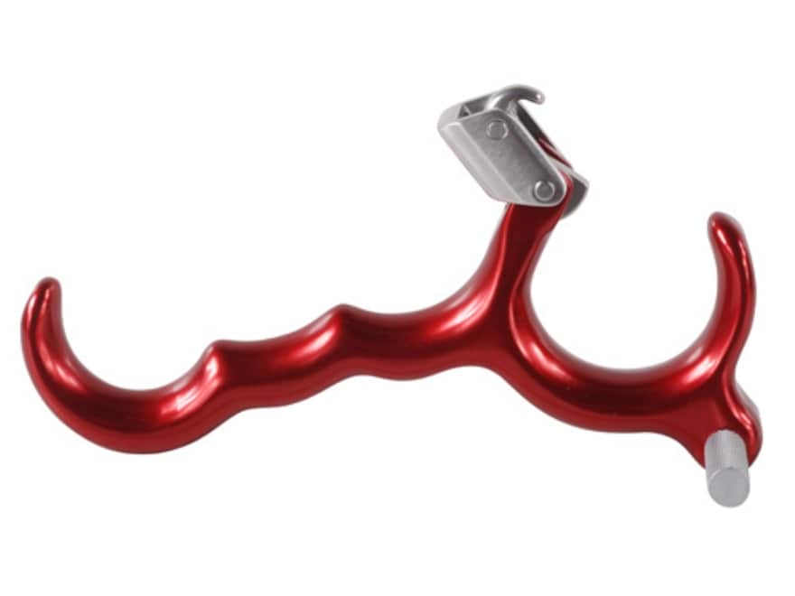 Scott Archery Longhorn IV Hand Held Bow Release Aluminum Red