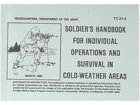 Soldier's Handbook Individual Operations Survival Cold-Weather Areas