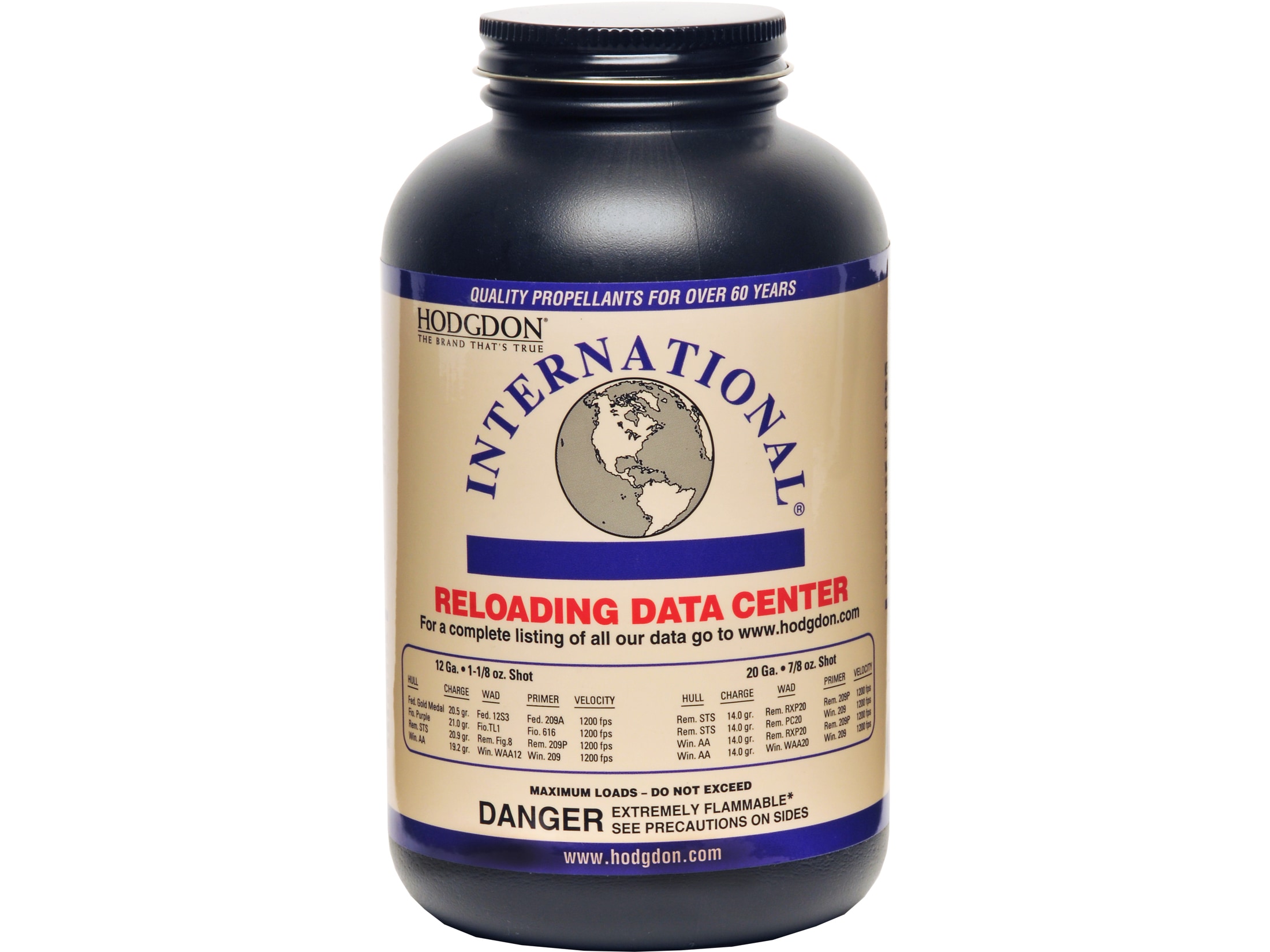 Hodgdon International Smokeless Gun Powder 8 lb