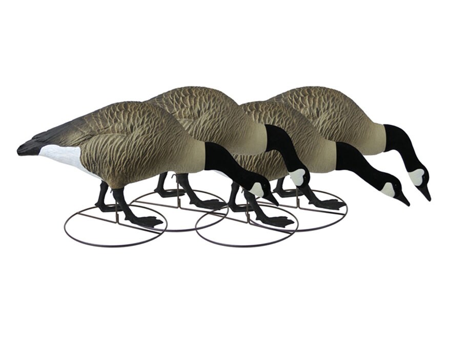 Higdon GIANT TruFeeder Full Body Canada Goose Decoy Polymer 4PK