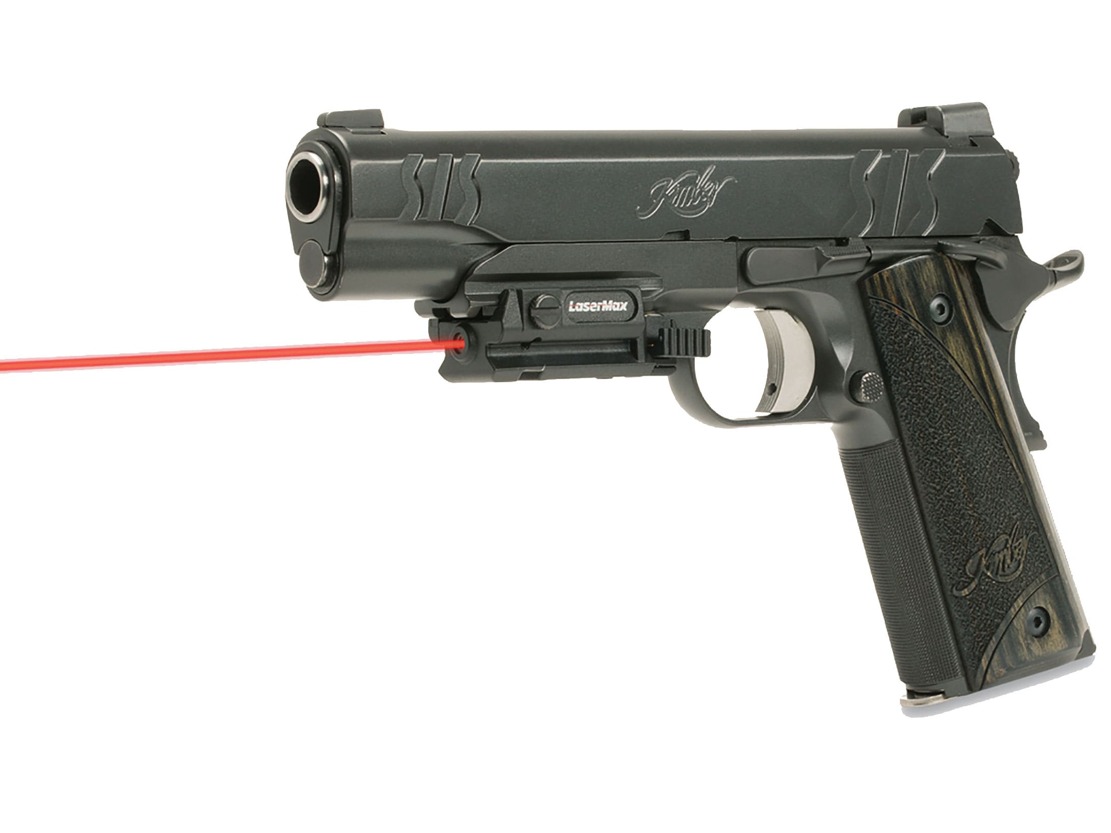 LaserMax Uni-Max ES External Red Laser Integral Picatinny Mount Plus