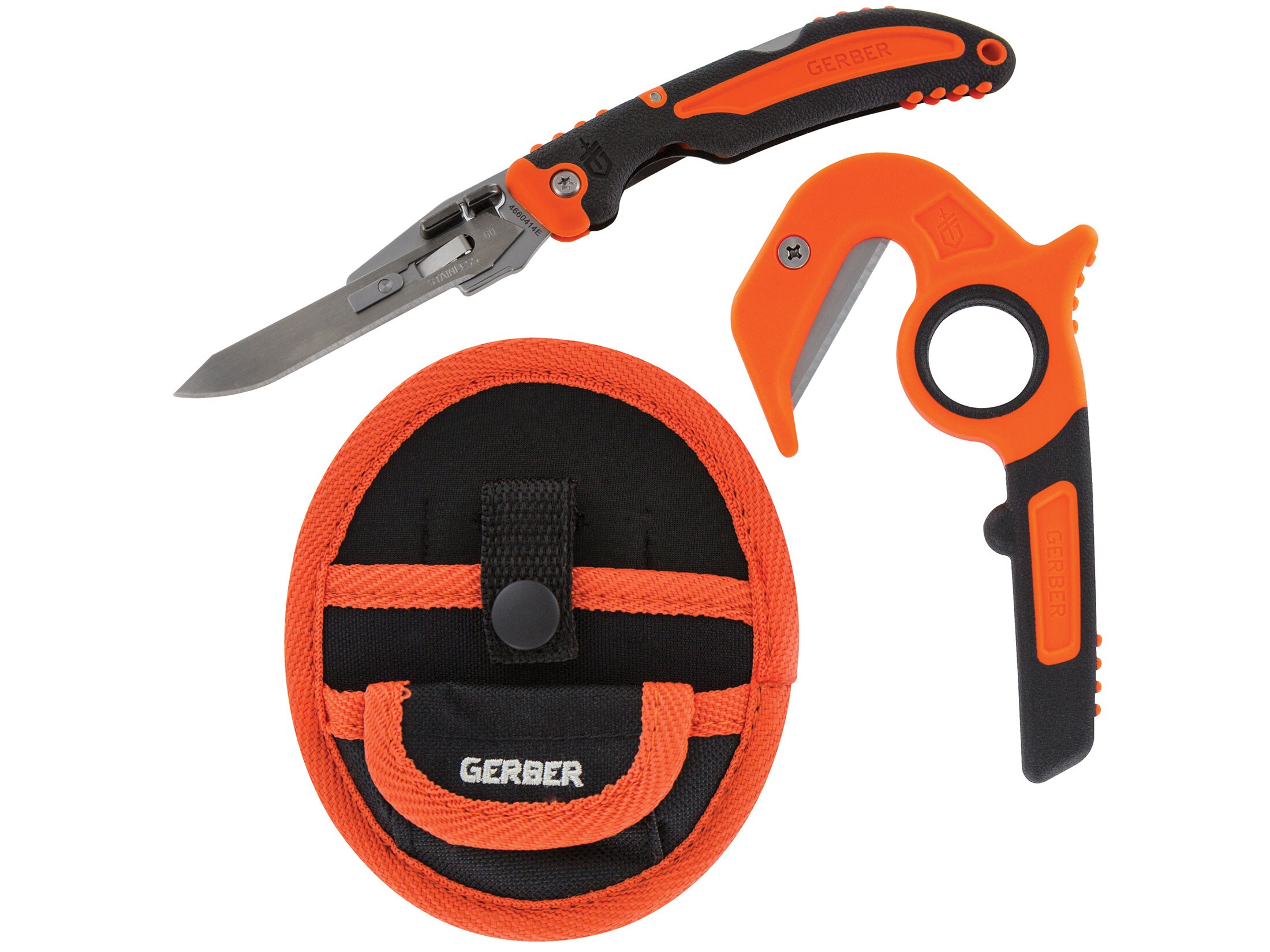 Gerber Vital Folding Pocket Knife Vital Zip Guthook Knife Combo