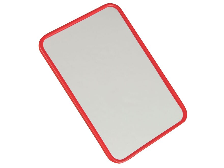 Coleman Camp Mirror Polymer Red