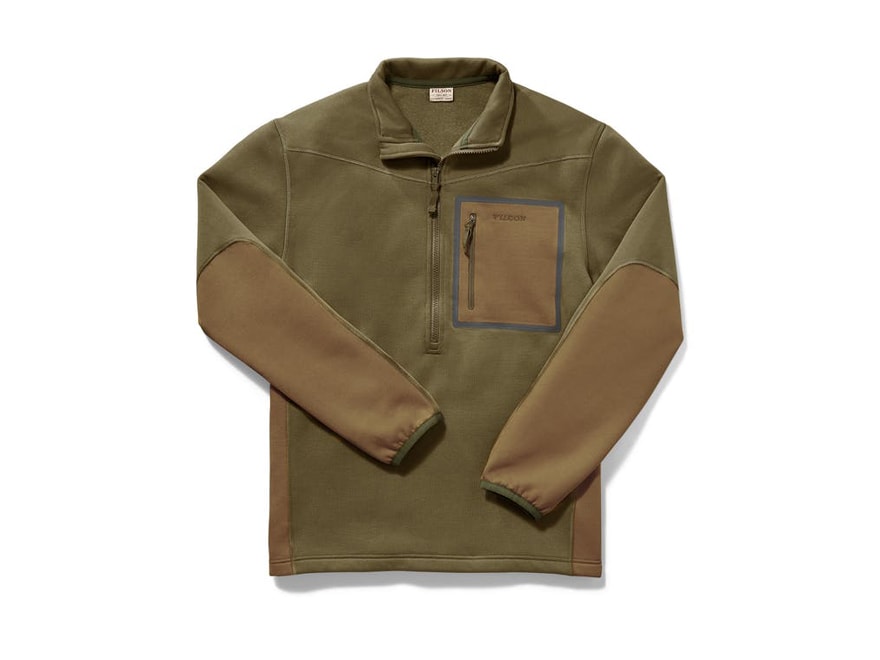 Filson Men's Shuksan Half Zip Fleece Jacket Polyester/Merino Wool