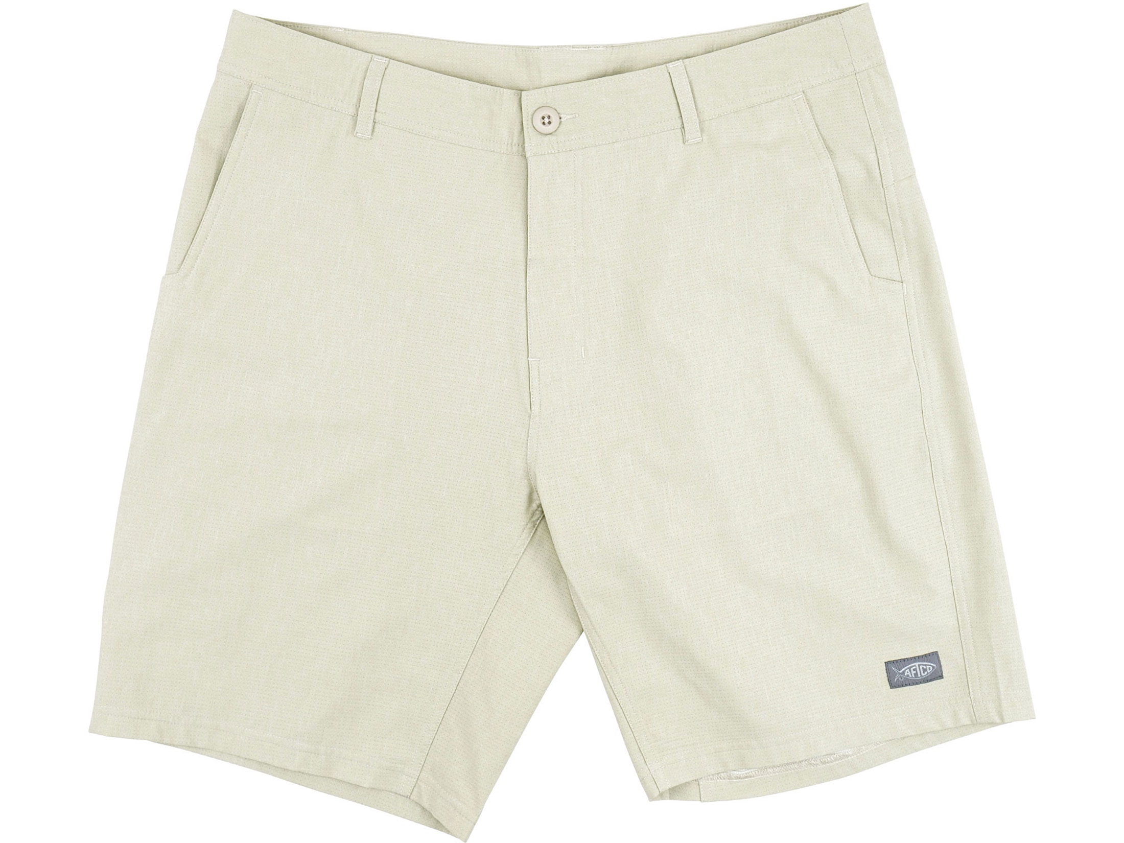 AFTCO Men's Air O Mesh Shorts Sand 36 Waist 9 Inseam