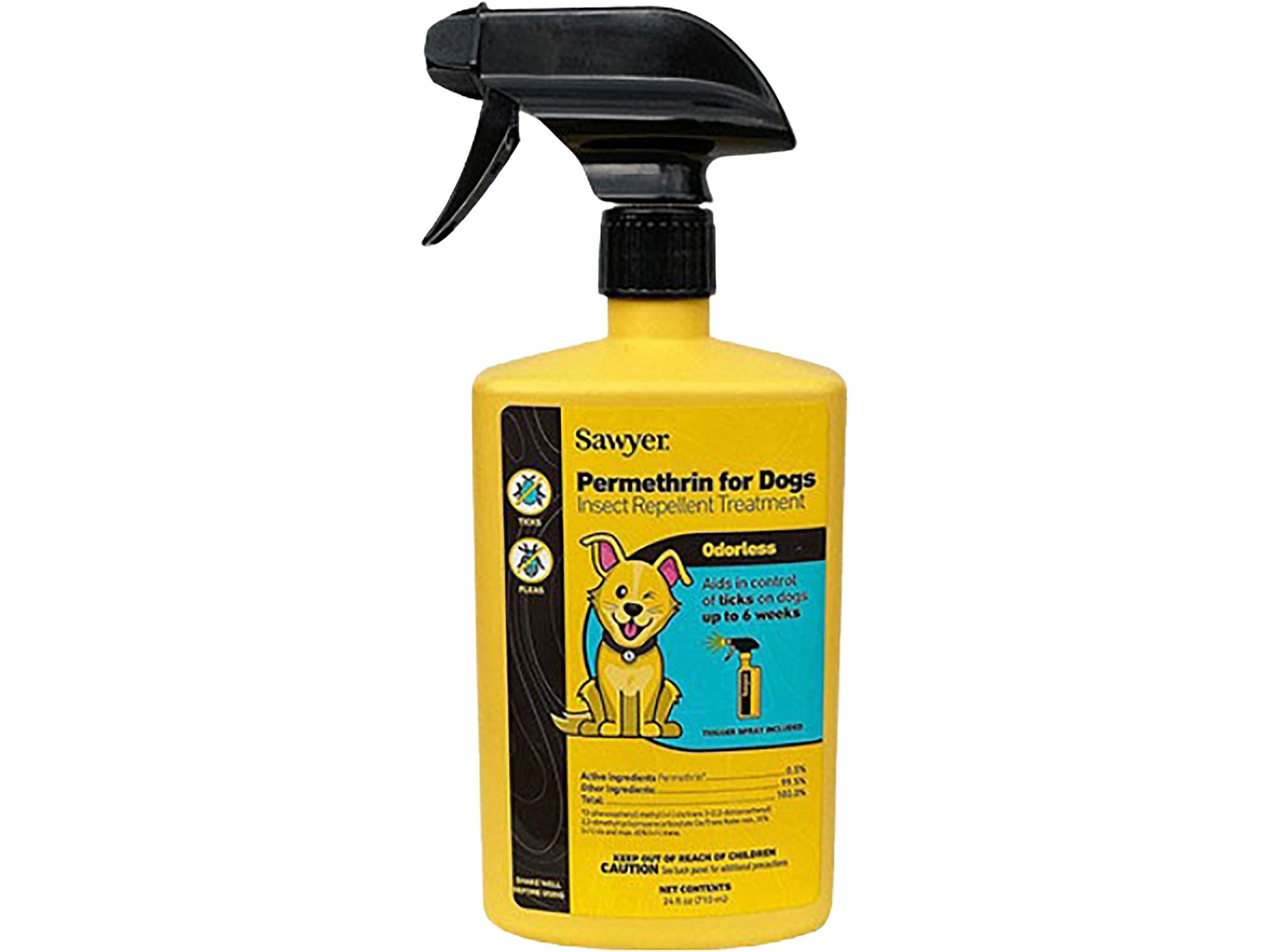 Sawyer Premium Dog Insect Repellent Permethrin 24oz Spray