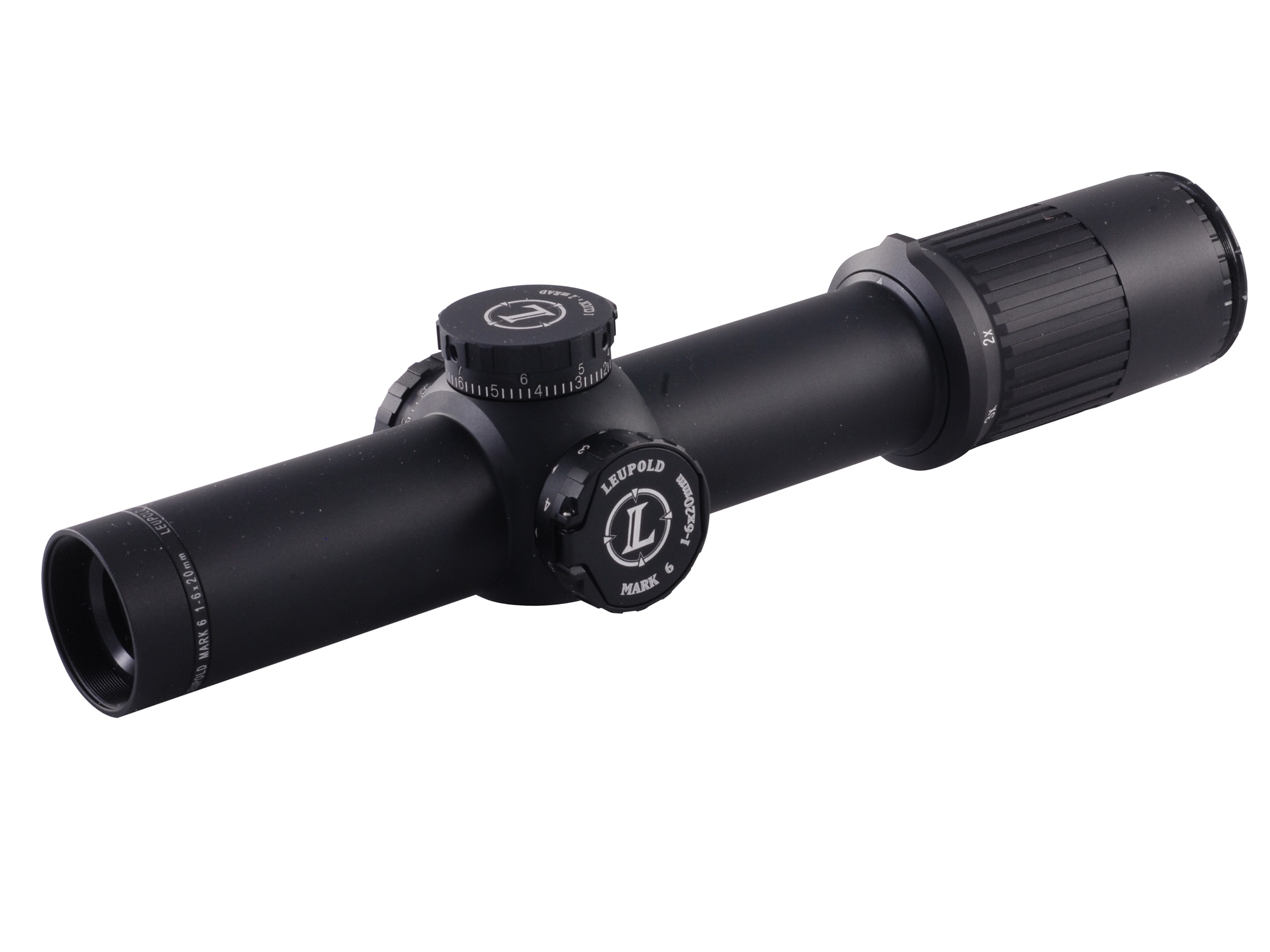 Factory Blemished Leupold Mark 6 Rifle Scope 34mm Tube 1-6x 20mm 2/10