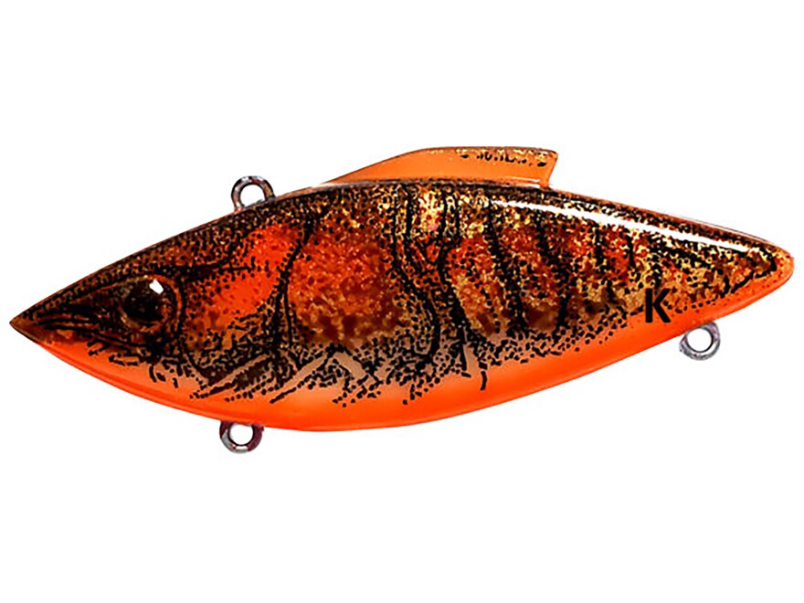 Bill Lewis Knock-N-Trap Lipless Crankbait Chrome Blue Back 3/4oz