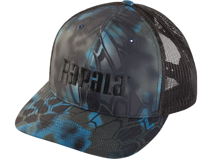 Rapala Mens Trucker Hat Kryptek Pontus/White