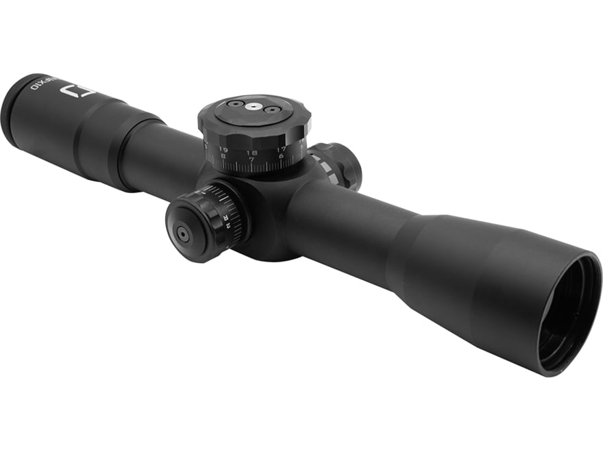 U.S. Optics FDN Rifle Scope 34mm Tube 10-10x 40mm Illuminated GAP