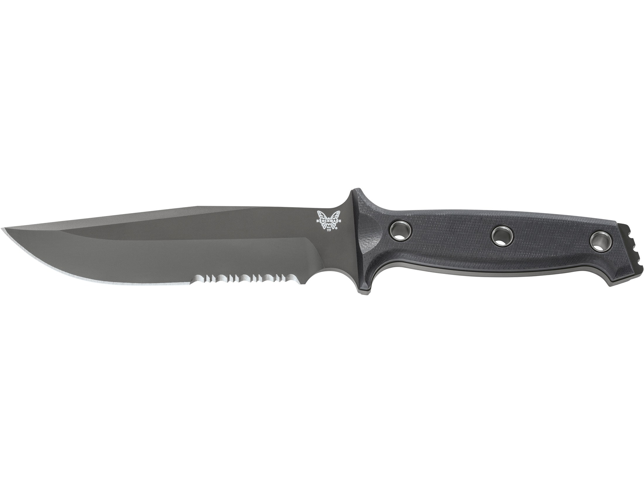 Benchmade 119 Arvensis Fixed Blade Knife 6.44 Clip Point 154CM Steel