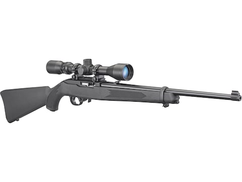 Ruger 10/22 Carbine 22 Long Rifle 18.5 Barrel Blue Black Synthetic