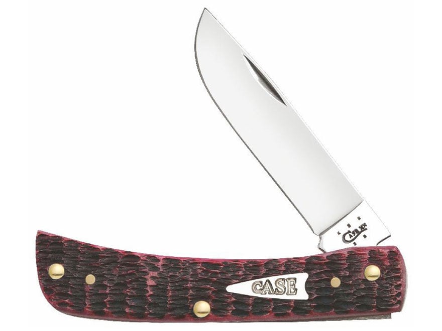 Case Sod Buster Jr Folding Pocket Knife 3.675 Skinning Point SS Blade