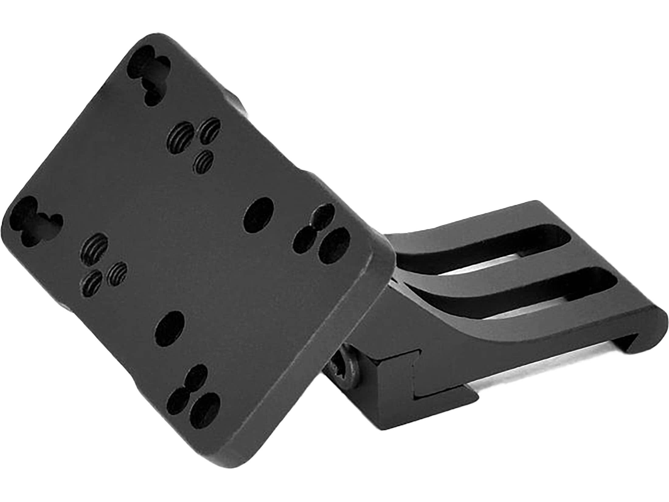 Warne 45 Degree Offset Picatinny-Style Red Dot Mount Left Hand