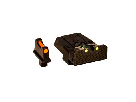 Williams Fire Sight Set Colt Series 80 Fiber Optic Red Front Green