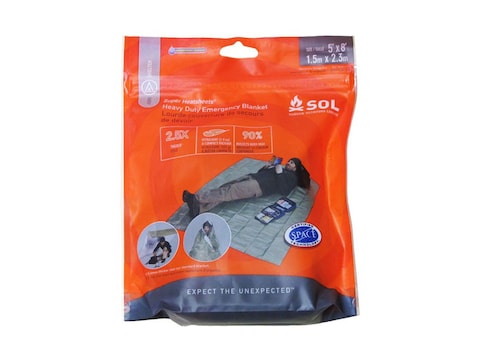 Adventure Medical Kits SOL Heavy-Duty Emergency Survival Blanket OD