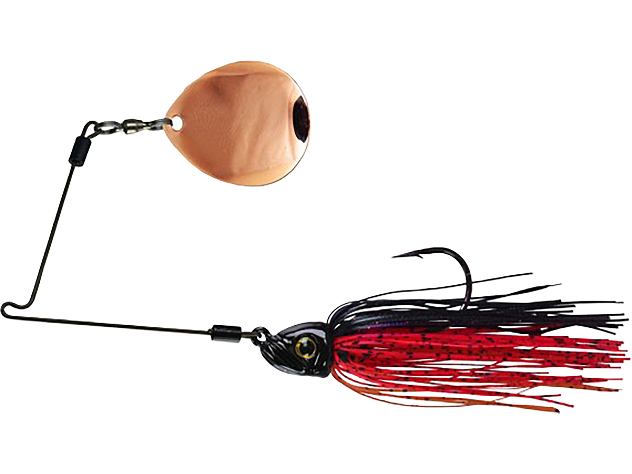 Picasso Inviz Wire Pro Night Thumper Single Colorado Spinnerbait 1/2oz