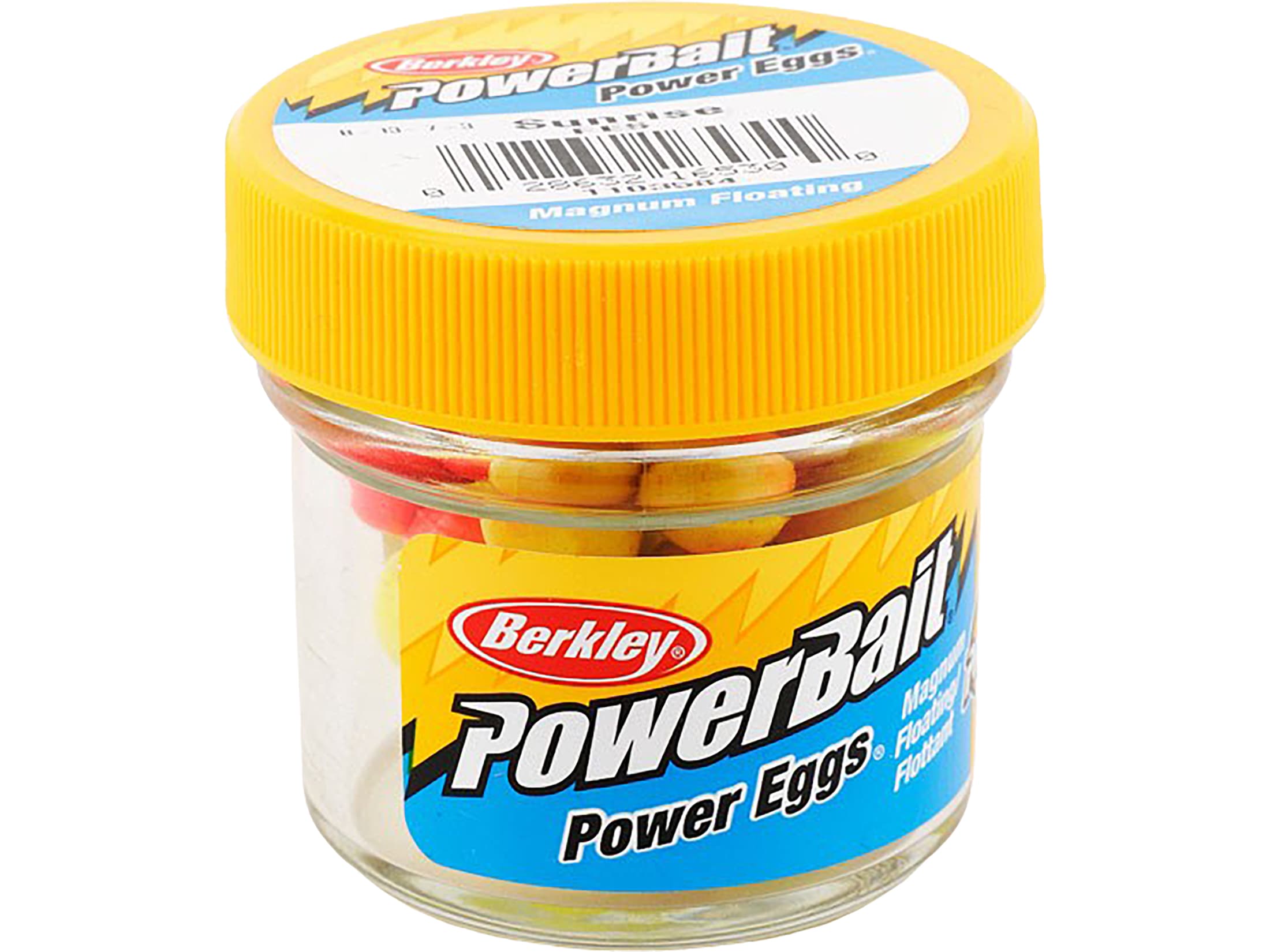 Berkley PowerBait Power Eggs Floating Mag Sunrise .5oz Jar