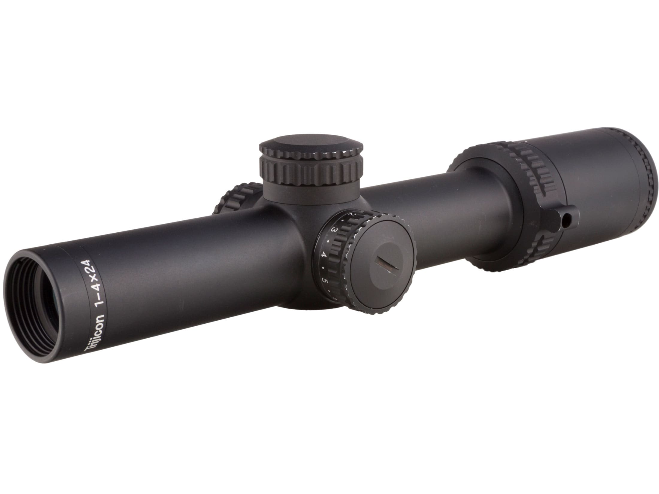 Trijicon AccuPower Rifle Scope 1-4x 24mm Duplex Red Reticle Matte
