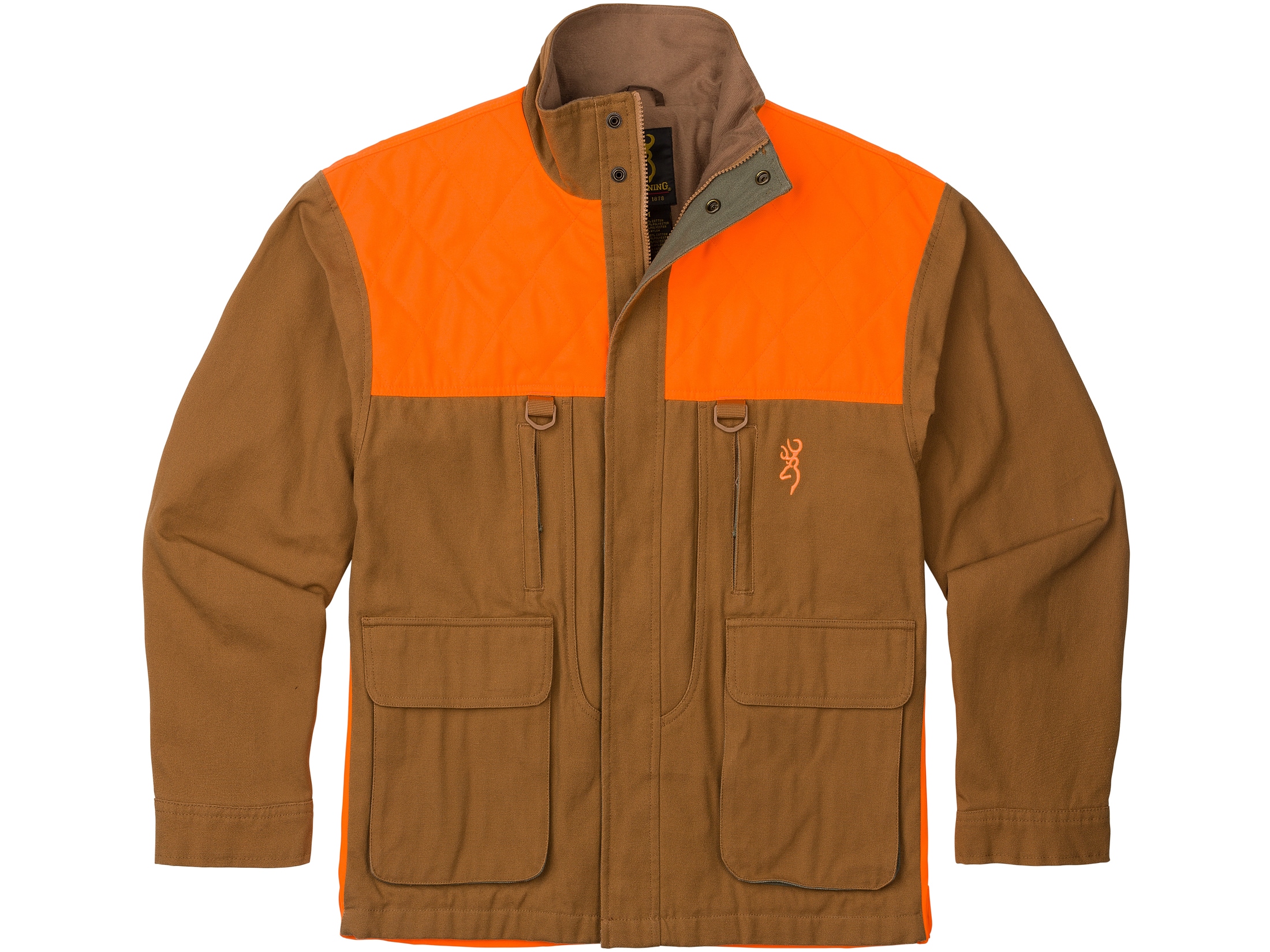 Browning Men's Upland Jacket Tan/Blaze XL