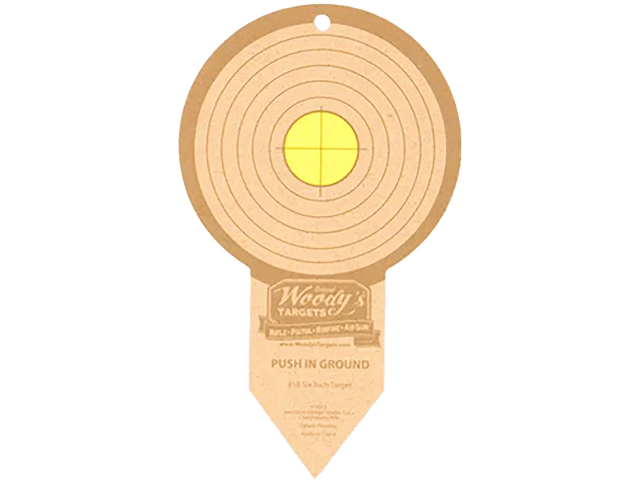 Woody's Targets 6 Wood Target 6PK