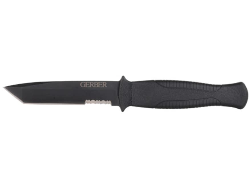 Gerber Guardian Back-Up Fixed Blade Tactical Knife 3.38 Serrated Tanto