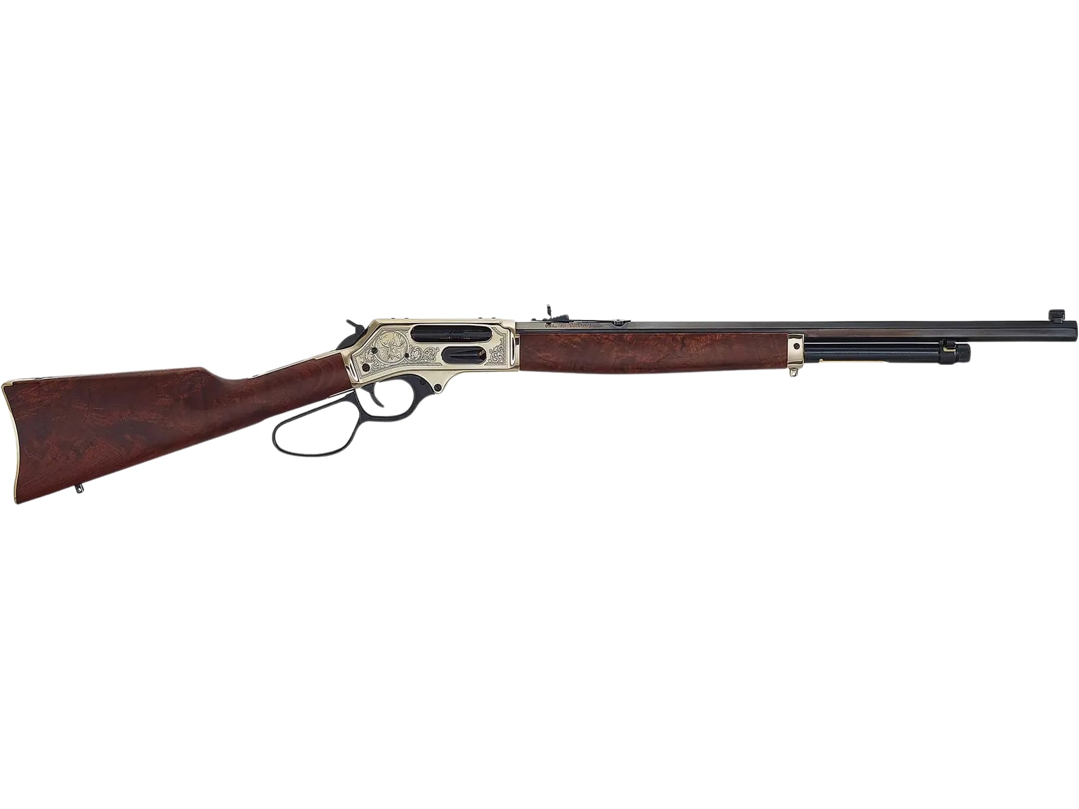 Henry Brass Wildlife Edition Lever Action Rifle 45-70 Government 22