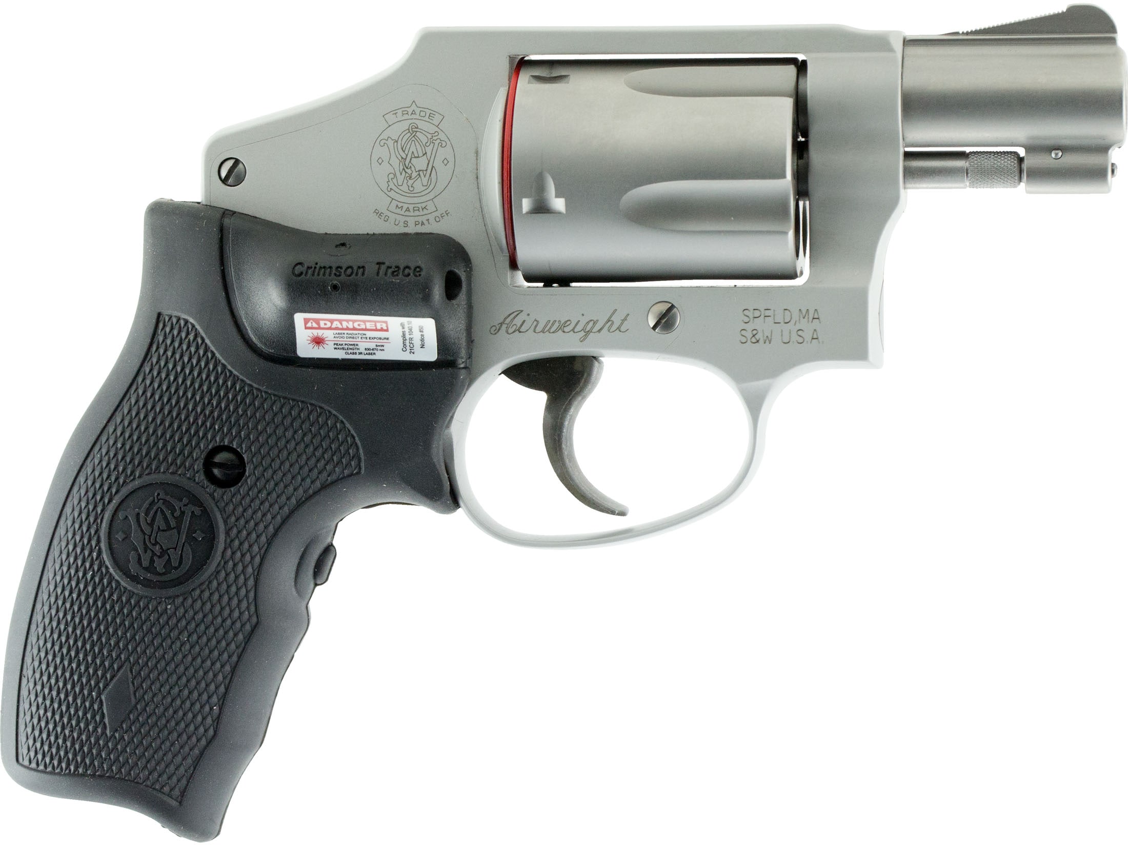 Smith & Wesson Model 642 38 Special +P Revolver 1.875 Stainless Barrel