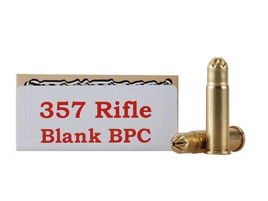 Ten-X Cowboy Ammo 38 Special, 357 Mag Rifle Blank BPC Box of 50