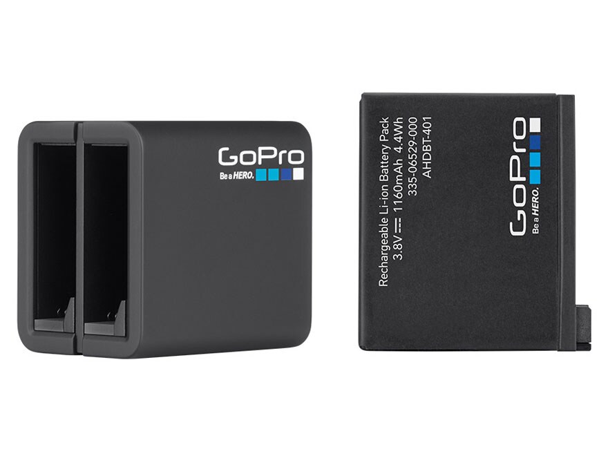 GoPro Dual Battery Charger Rechargeable Battery HERO4 Action Camera