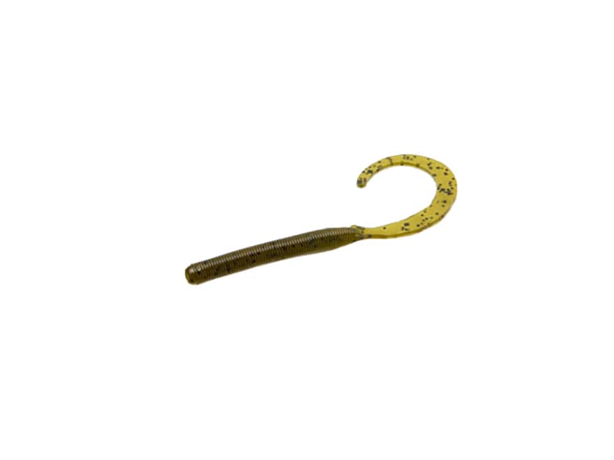 Zoom Curly Tail Worm Chartreuse Pepper