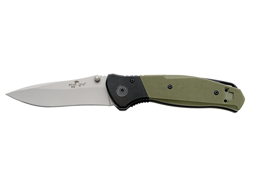 Bear, Son Bear Swipe Folding Knife 3.25 Modified Drop Point 14C28N